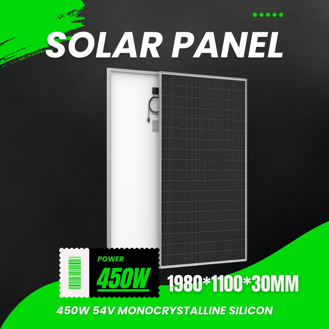 450w 1980x1100x30mm – IPV Solar